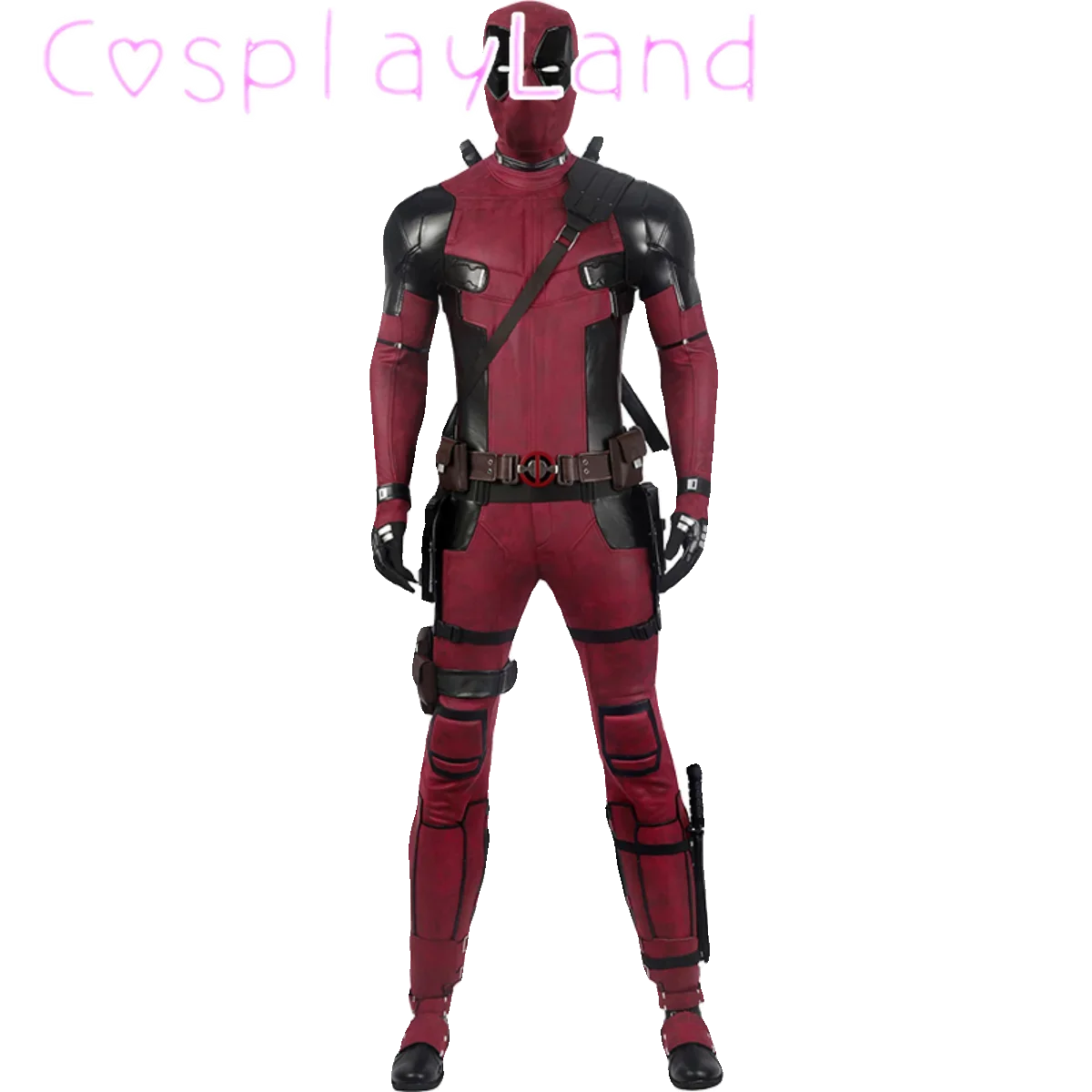 Carnival-Halloween-Costume-Crimson-Comedian-Cosplay-Outfit-Captain-Pool ...