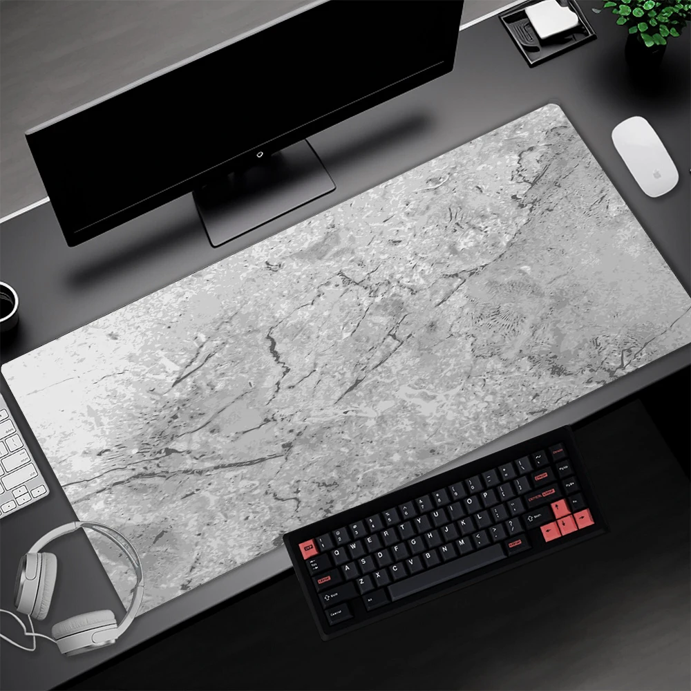 Gray-Mouse-Pad-Topographic-Desk-Mat-Xxl-Liquid-Minimalista-Playmat ...