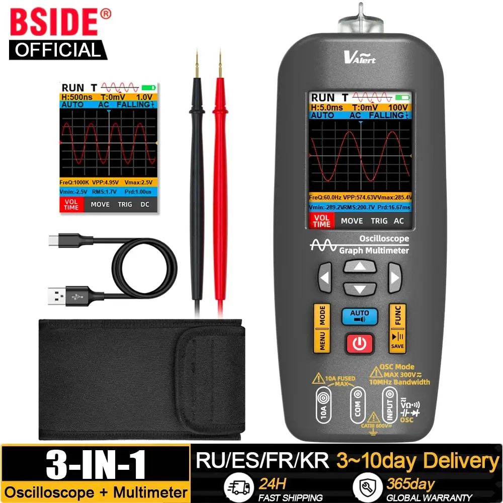 New-Graph-Multimeter-Handheld-Oscilloscope-BSIDE-Professional-Digital ...