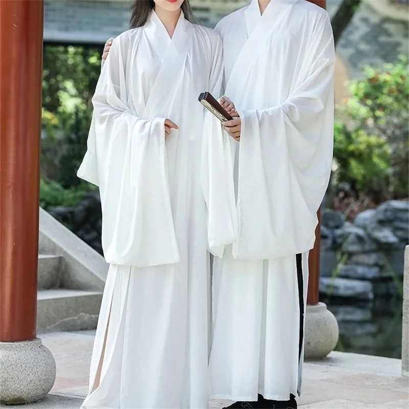 Chinese-Tang-Dynasty-Costume-Round-Neck-Robe-Hanfu-Innerwear-Women-Men ...