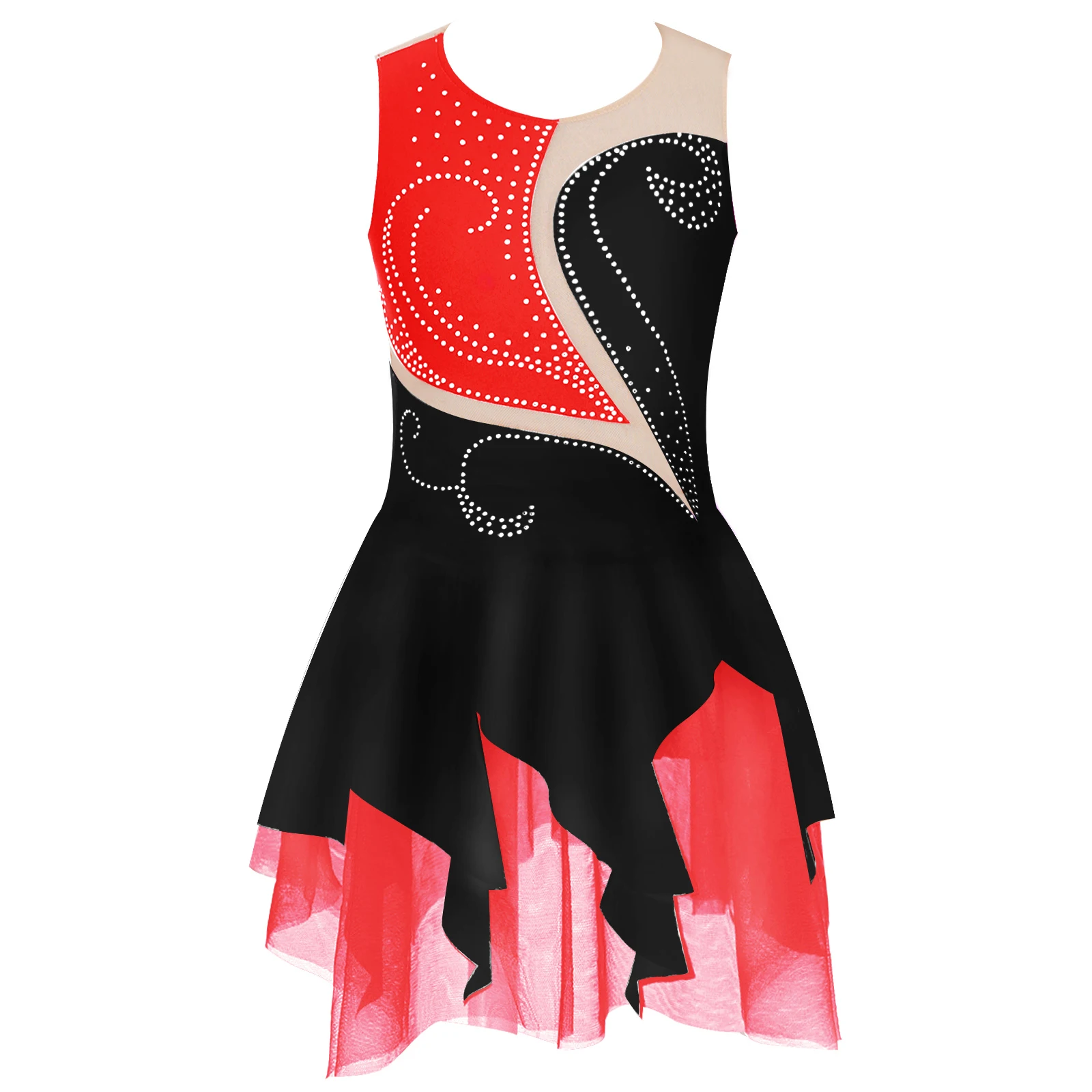 Kids-Girls-Ballet-Lyrical-Dance-Dress-Sleeveless-Round-Neckline ...