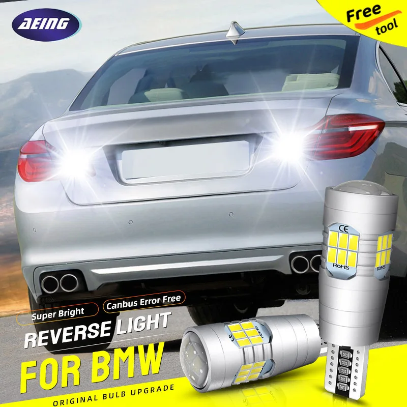 2*t15 Led Reverse Light Blub No Error For Bmw E92 E90 E91 E60 F07 F11 ...
