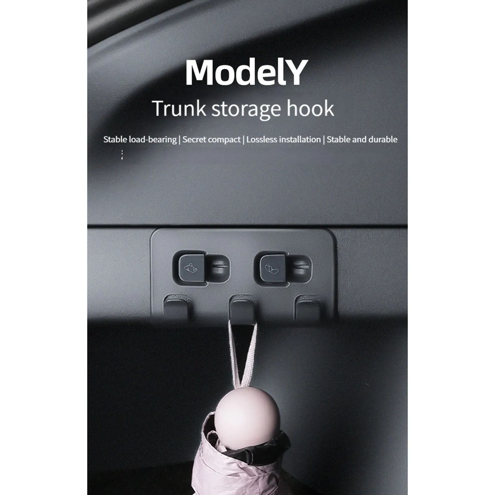 For-Model-Y-Rear-Trunk-Hook-Trunk-Button-Buckle-Hanging-Storage-Non ...