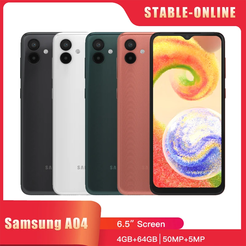Samsung-tel-fono-inteligente-Galaxy-A04-A045F-DS-4G-SIM-Dual-6-5 ...