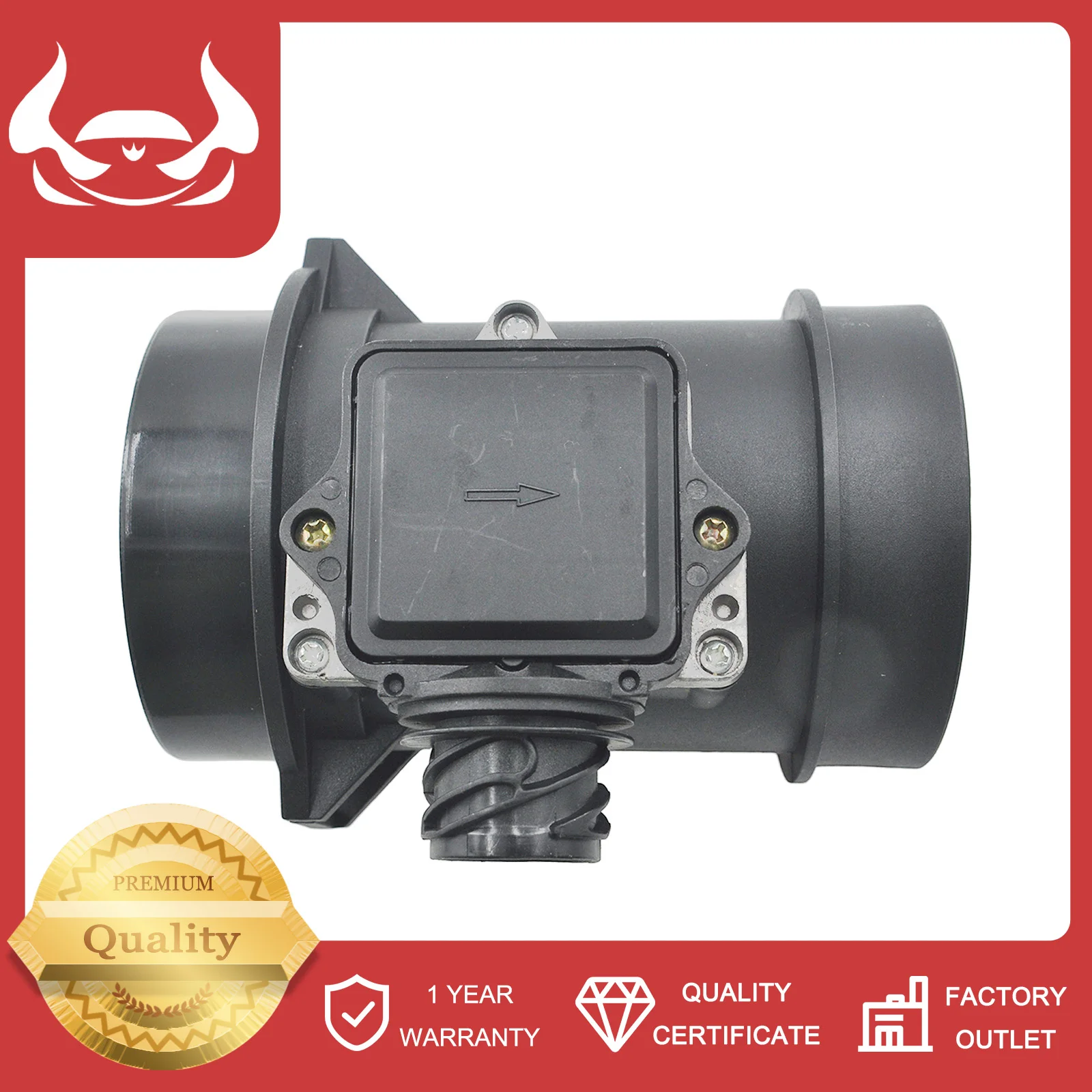 MAF Mass Air Flow Sensor 13621703650 1707650 For BMW E36 E39 323 328 ...