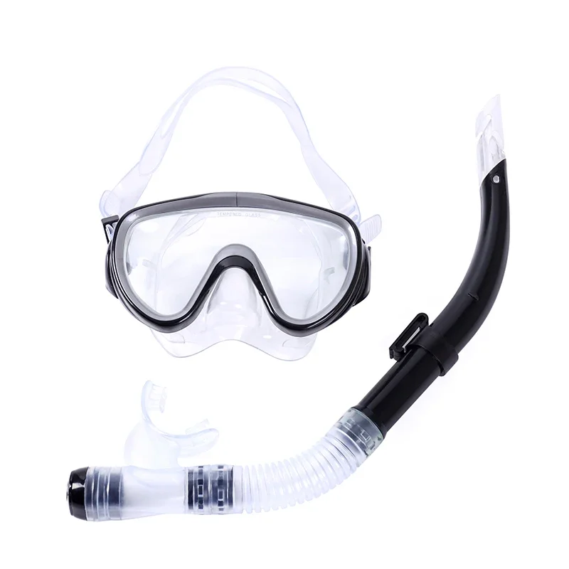 Tempered-Glass-Diving-Mask-Breathing-Tube-Environmental-Protection ...