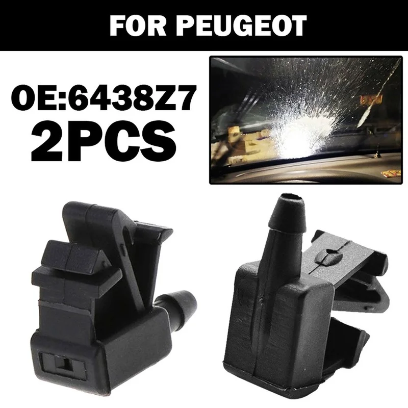 Car Front Windscreen Washer Water Nozzle For Citroen Berlingo B9 DS5 ...