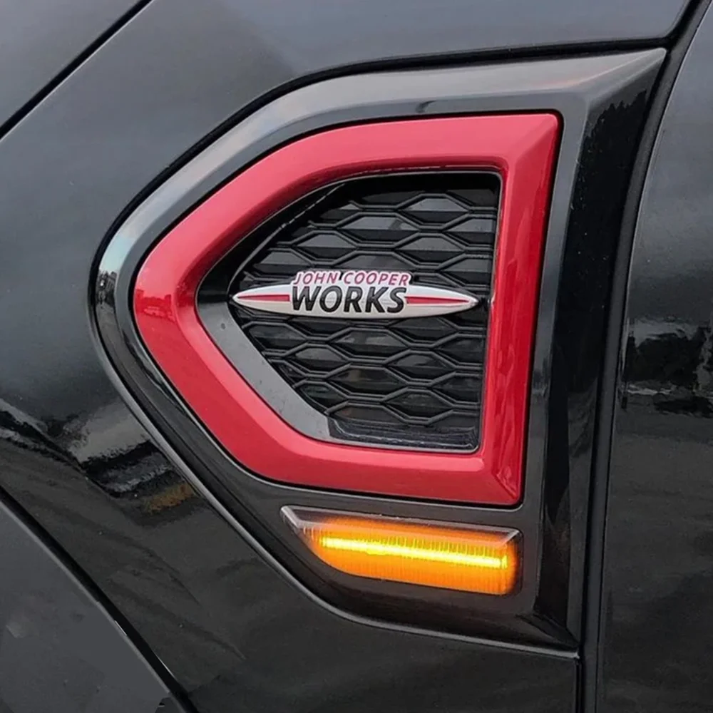 Amber LED Front Bumper Side Marker Light Flowing Turn Signal Lamp For ...