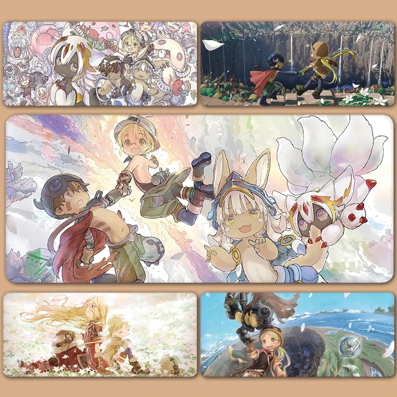 Made-in-Abyss-Riko-Reg-Nanachi-Faputa-XXL-Large-Mousepad-Keyboard-Pad ...