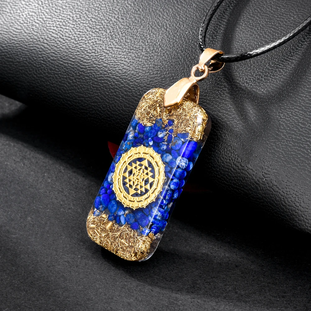 Orgonite-Pendant-Energy-EMF-Radiation-Protection-Lapis-Lazuli-Healing ...
