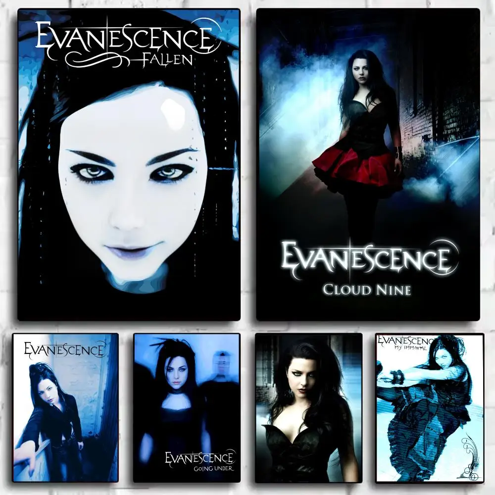 Classic Band E_Evanescence Album Poster Decorative Wall Art Stickers ...