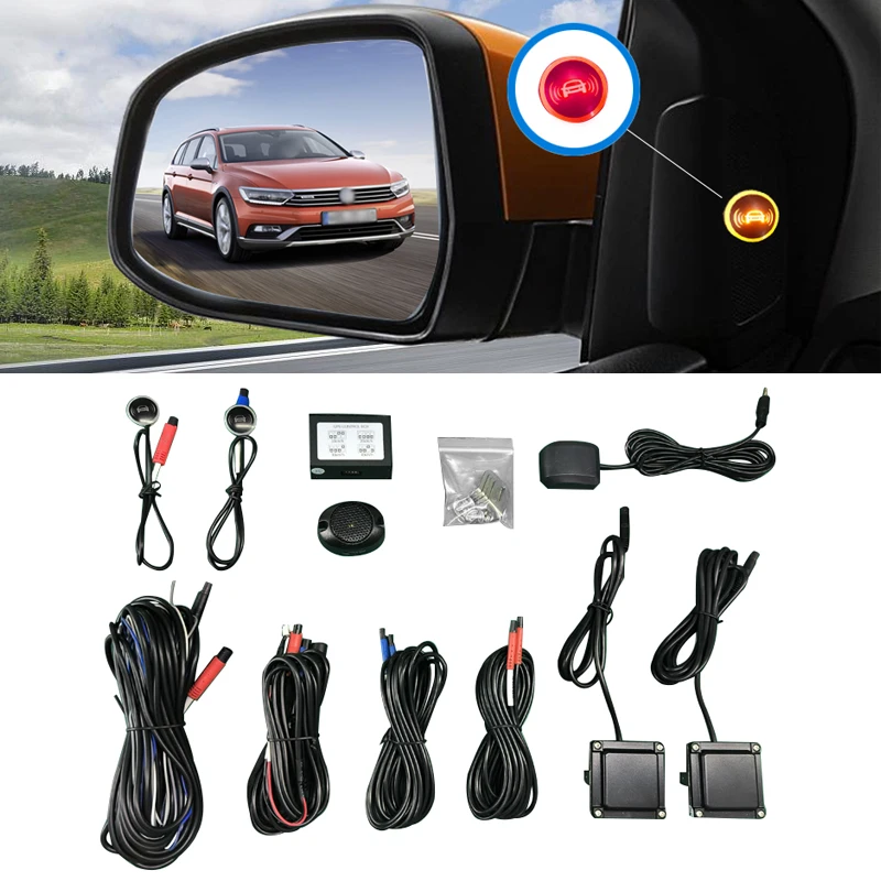 Universal-Car-BSD-BSM-BSA-Blind-Spot-Radar-Detection-System-24GHz ...