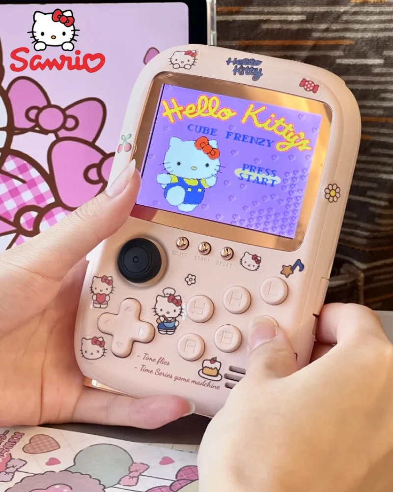 New-Hello-Kitty-Power-Bank-Mini-Game-Portable-Retro-Handheld-Game ...