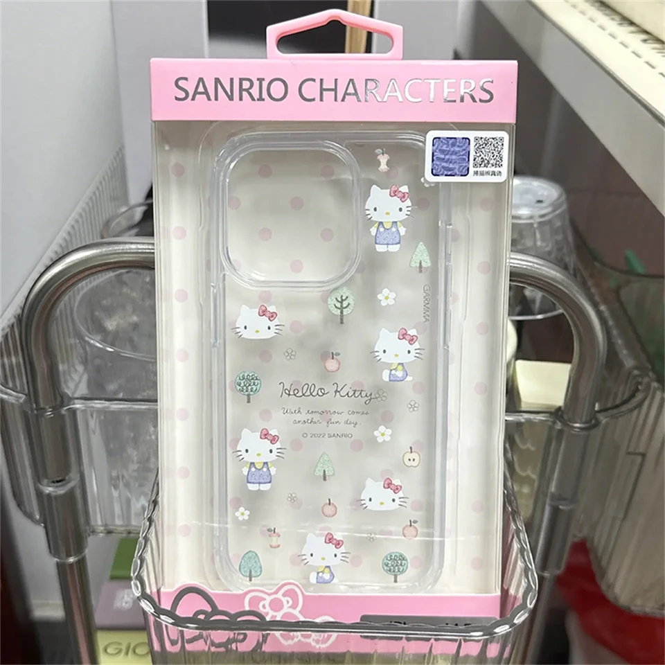 Original-Sanrio-Hello-Kitty-Stand-Phone-Cases-For-iPhone-14-11-13-12 ...