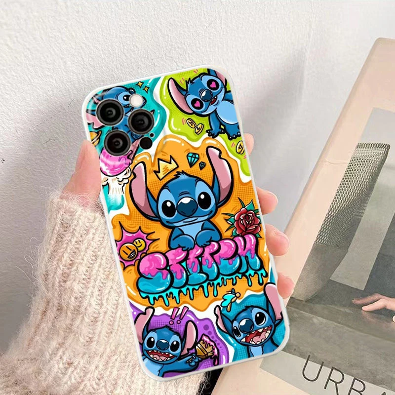 Disney Stitch Phone Case Silicone Phone Case | Mobile Case Iphone 12 ...
