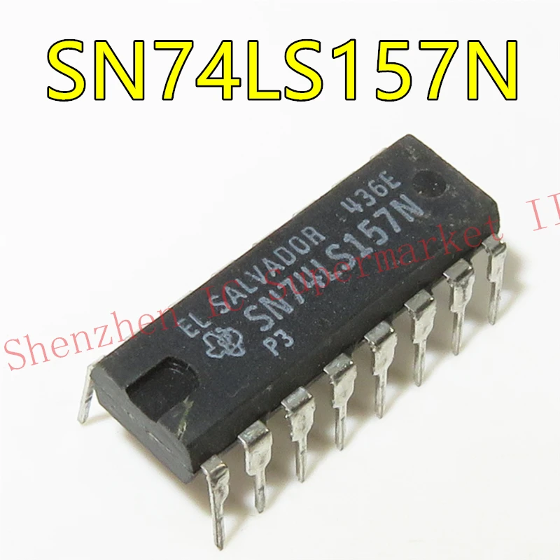 10PCS 74LS157N DIP16 SN74LS157N 74LS157 HD74LS157P HD74LS157 74LS157P ...