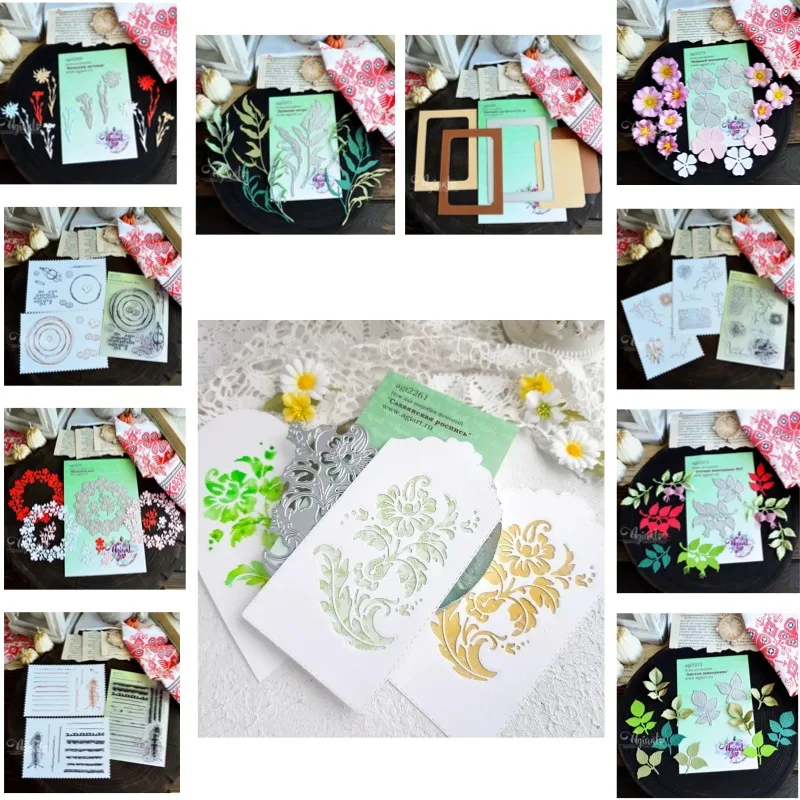 Traces of Time Cutting Dies and stamps Scrapbook Diary Decoration ...