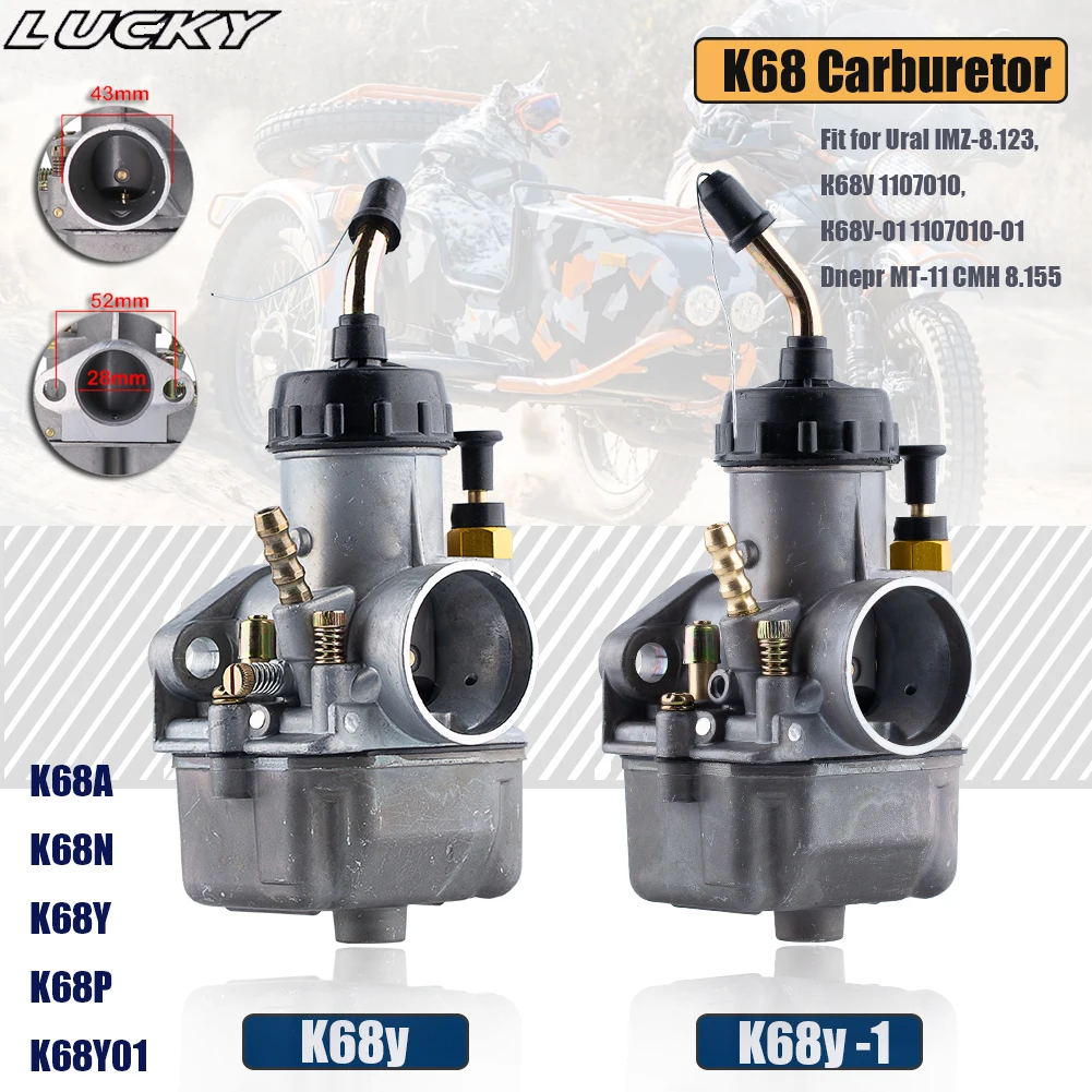 Carburetor-k68y-K68Y-1-PEKAR-Couple-URAL-650-DNEPR-MT-Russian ...