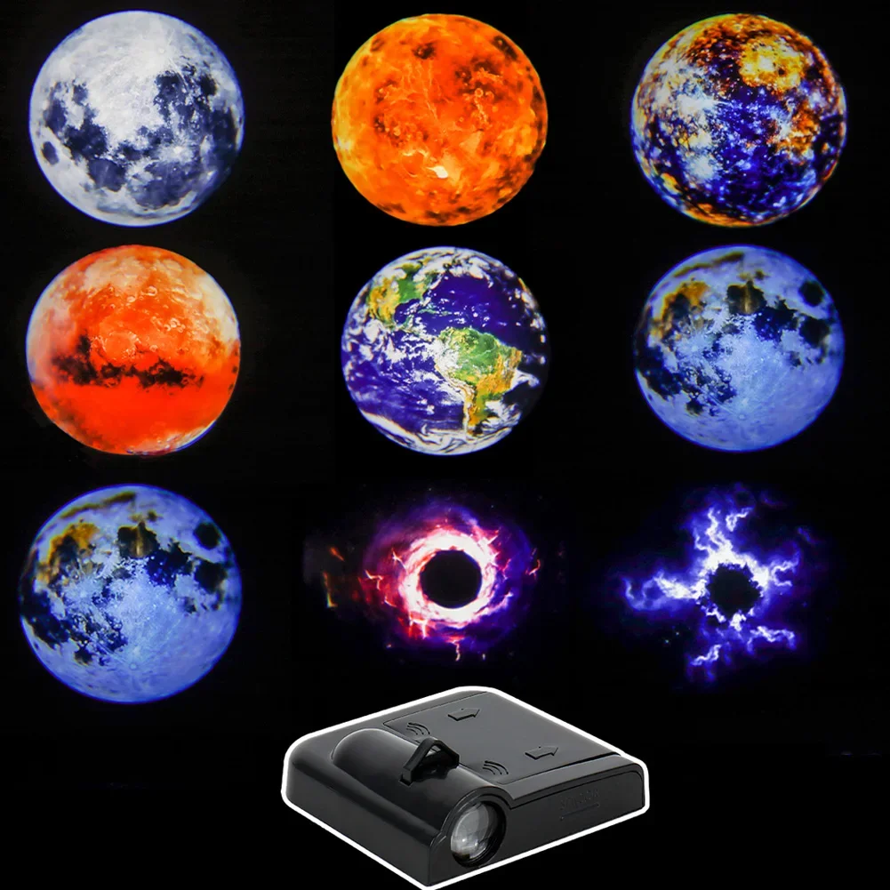 Planet-Projection-Lamp-with-Light-Sheets-Photo-Earth-Sun-Galaxy-Light ...