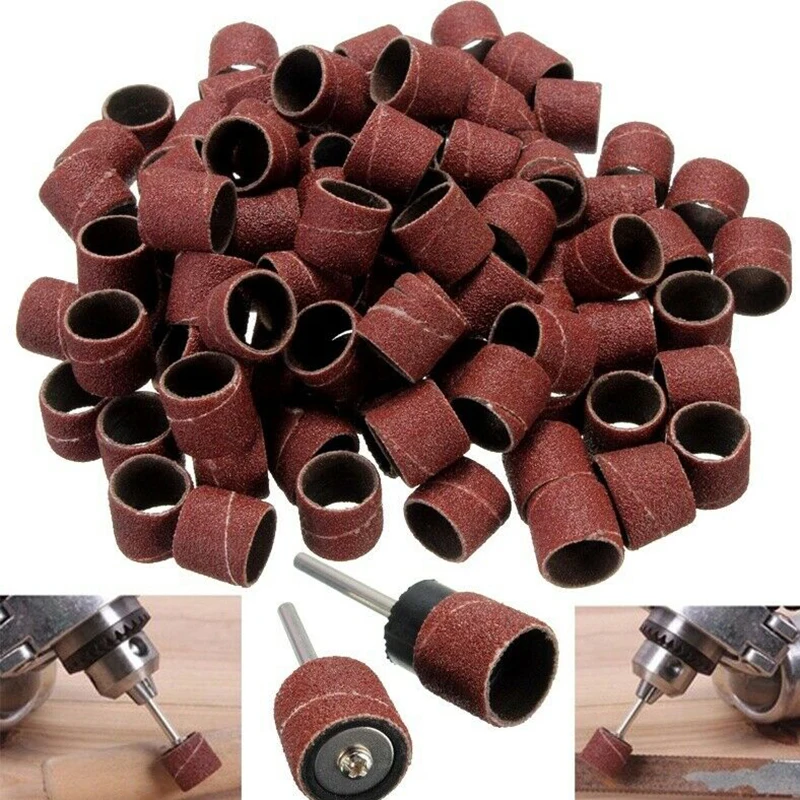 60pcs-Sanding-Drum-Set-80-Grit-With-2pcs-Sanding-Mandrel-For-Grinding ...