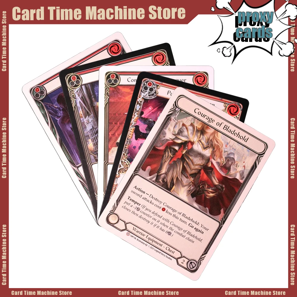 Flesh and Blood NON FOIL Proxy Cards for Entertainment Games FAB Crown ...
