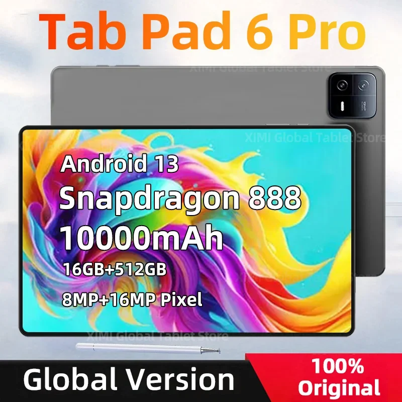 Pad-6-Pro-Tableta-Original-versi-n-Global-dispositivo-con-Android-13 ...