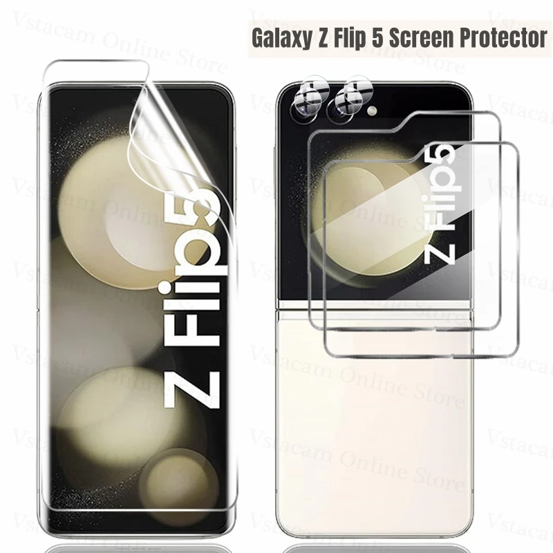 Screen-Protector-for-Samsung-Galaxy-Z-Flip-5-Camera-Lens-Tempered-Glass ...