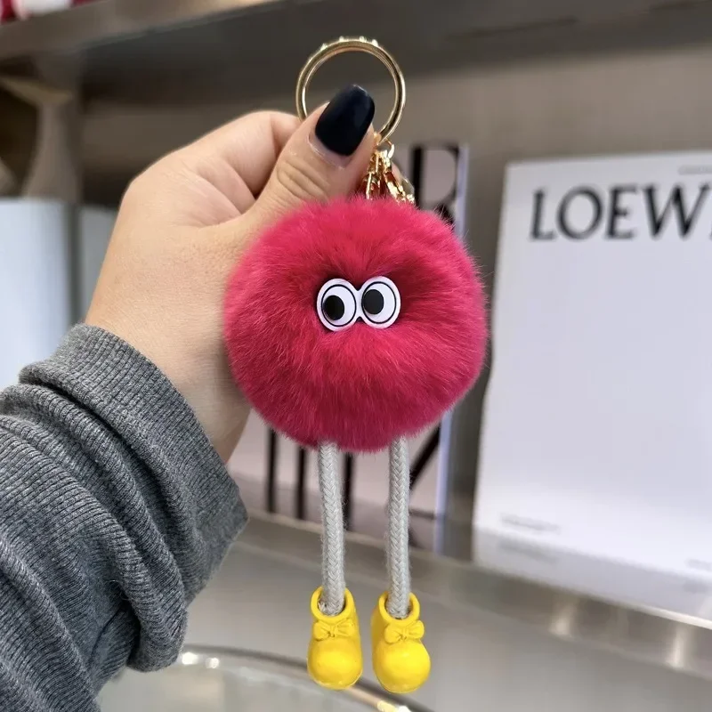 New-Cute-Plush-Keychain-Cartoon-Doll-Toy-Pendant-Keyring-for-Girls-Bag ...