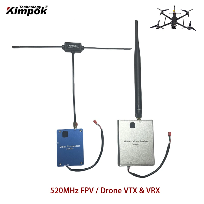 520Mhz-20km-FPV-Video-Transmitter-2W-VTX-VRX-8-Channels-Analog-Wireless ...