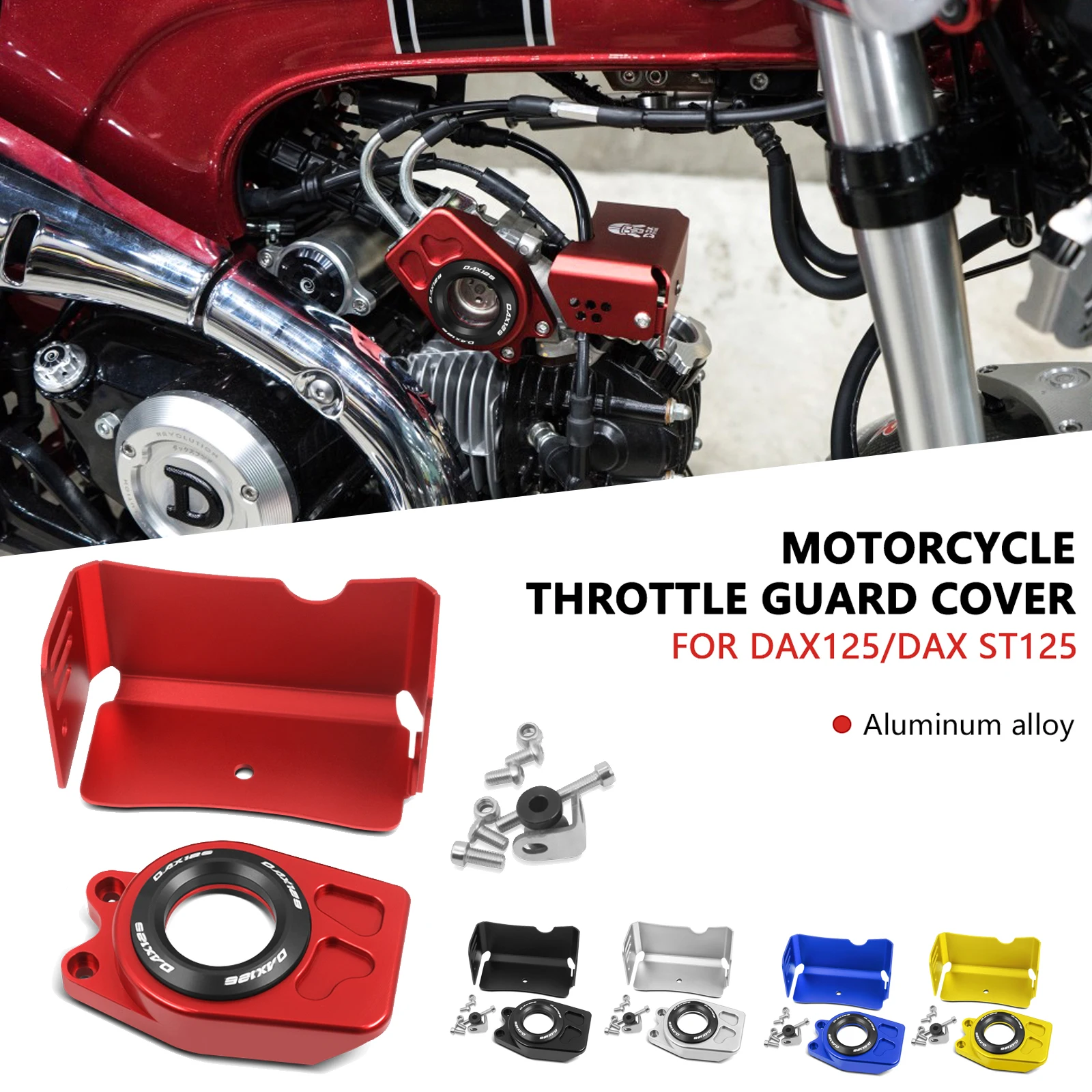 For DAX125 DAX ST125 2024 2023 2022 Motorcycle Throttle Valve ...