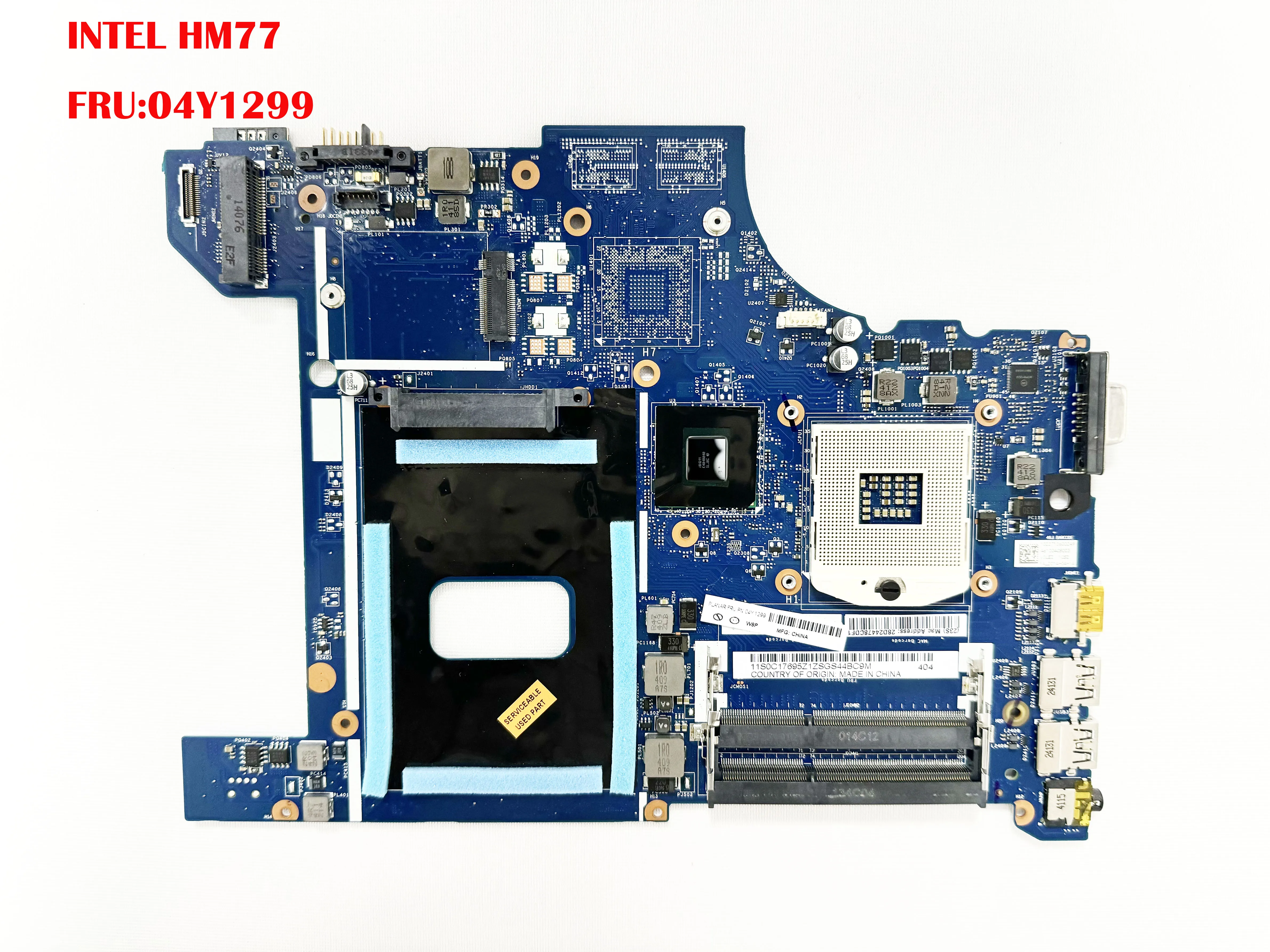 NM-A044-Mainboard-Motherboard-with-VILE2-HM77-W8P-DDR3-FOR-Lenovo ...