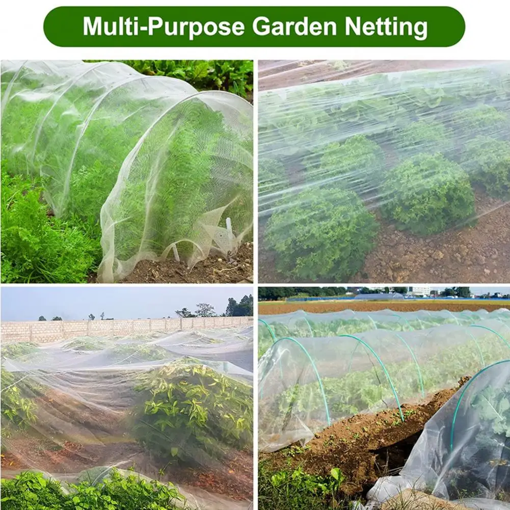 Practical-Garden-Netting-Mesh-Plant-Cover-Protector-Polyethylene-PE ...