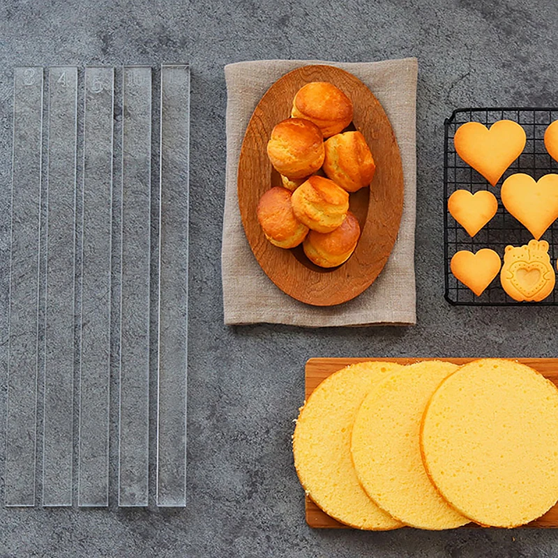 2Pcs-Acrylic-Cookie-Balance-Ruler-Biscuit-Fondant-Cake-Rolling-Tool ...