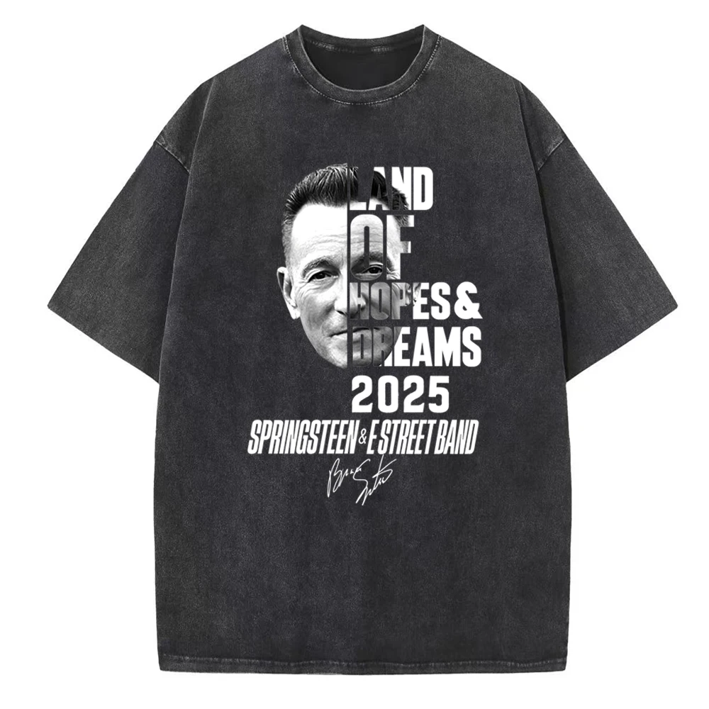 Bruce Springsteen Land Of Hopes And Dreams 2025 Vintage Acid Washed T ...