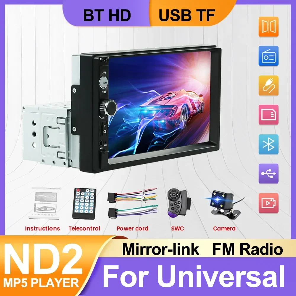 1-din-Car-Radio-7inch-HD-Touch-Screen-For-Universal-MP5-Player ...