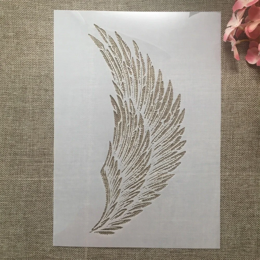 A4-29cm-Eagle-Wing-DIY-Layering-Stencils-Wall-Painting-Scrapbook ...