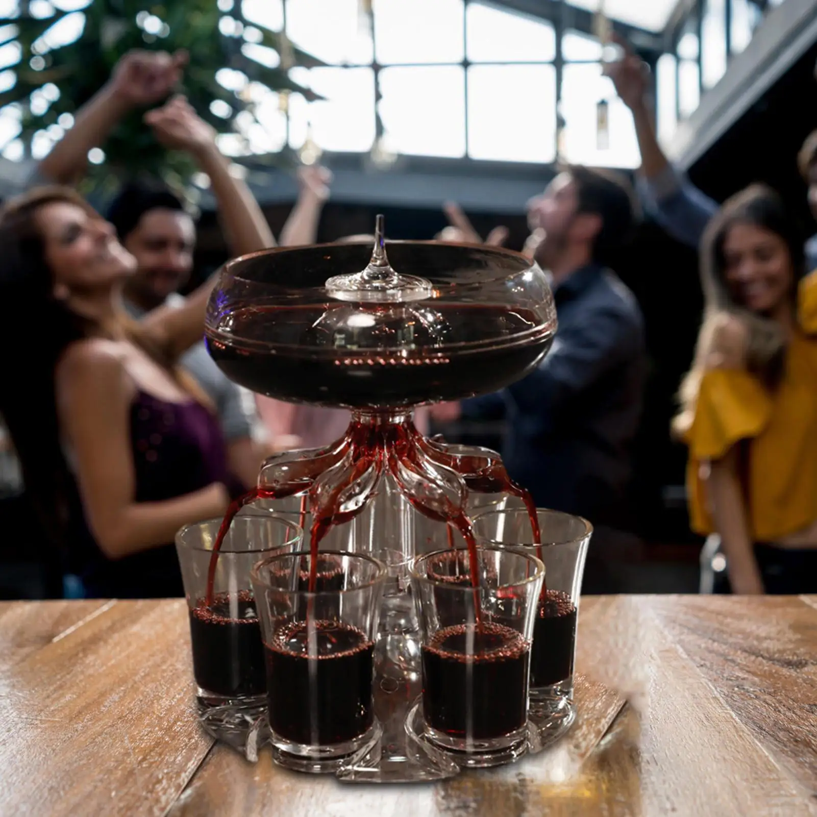 Shot Pourer Dispenser Shot Pourer Liquor Dispenser Cocktail Dispenser 6 ...
