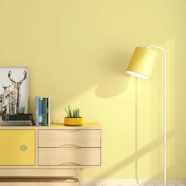 Solid Light Yellow Background