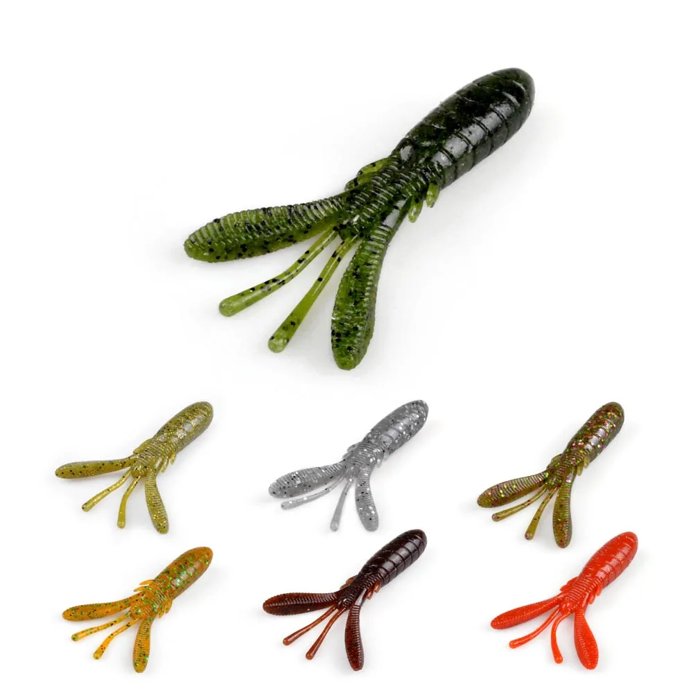 5pcs-Fishing-Soft-Plastic-Lure-Flapper-9g-Crawfish-Craw-Soft-Baits ...