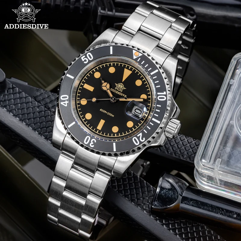 ADDIESDIVE-reloj-de-cuarzo-de-acero-inoxidable-AD2054-para-hombre-cron ...