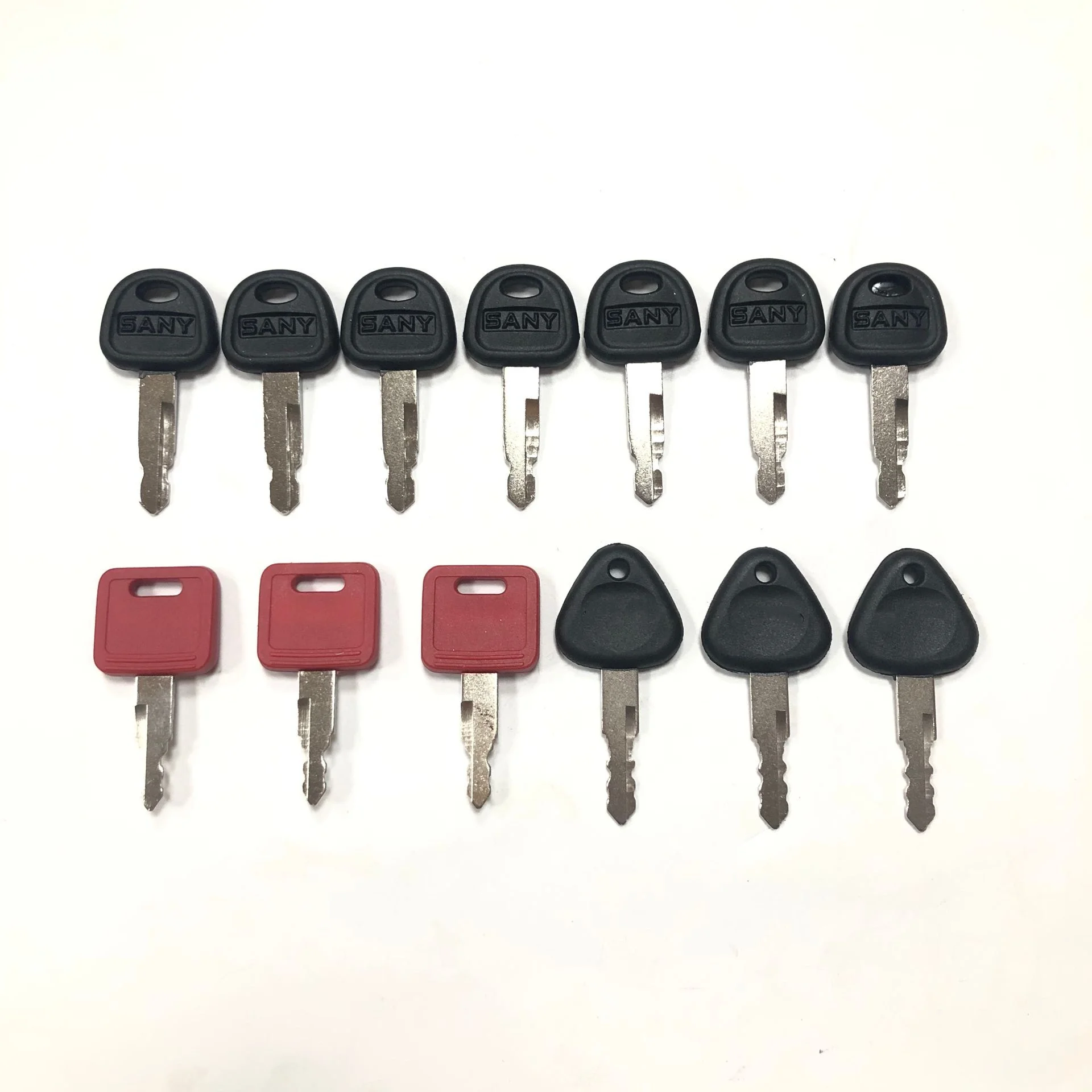 13PCS-Ignition-Key-Set-For-Sany-Volvo-John-Deere-Track-Loader-Heavy ...