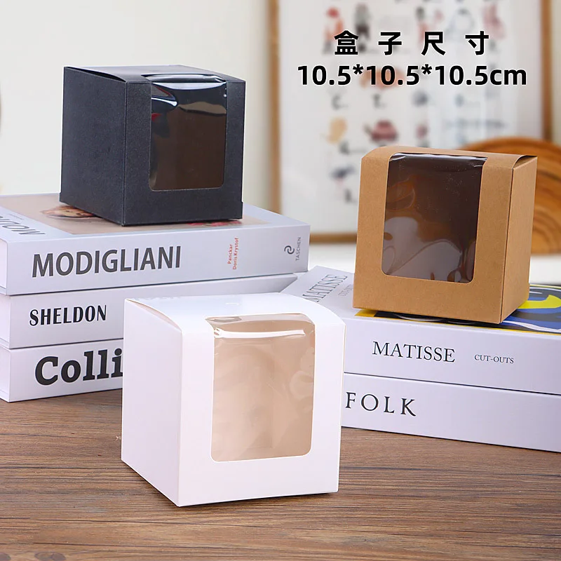 20/30pcs Transparent Window Gift Boxes With For Wedding Birthday ...