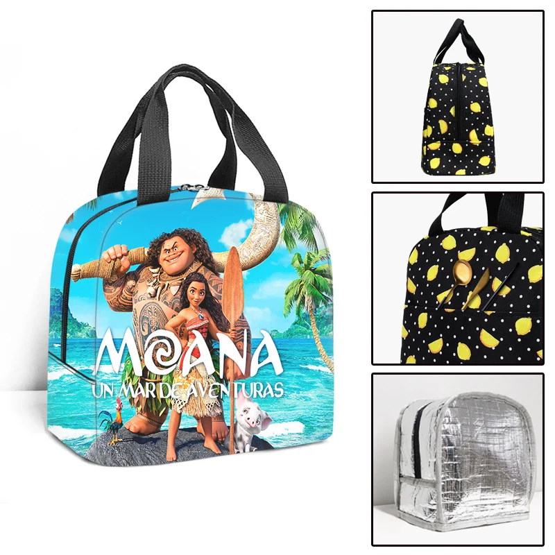 Disney-Moana-Print-Kids-School-Insulated-Lunch-Bag-Boys-Girls-Thermal ...