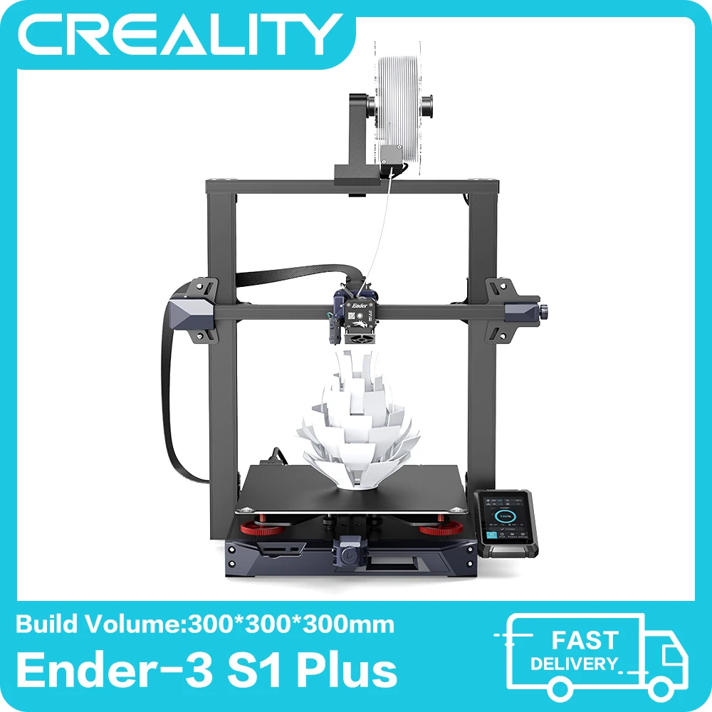 Creality Ender-3 S1 Plus 3d Printer With Cr-touch Automatic Leveling Sprite Extruder Dual Z-axis ...