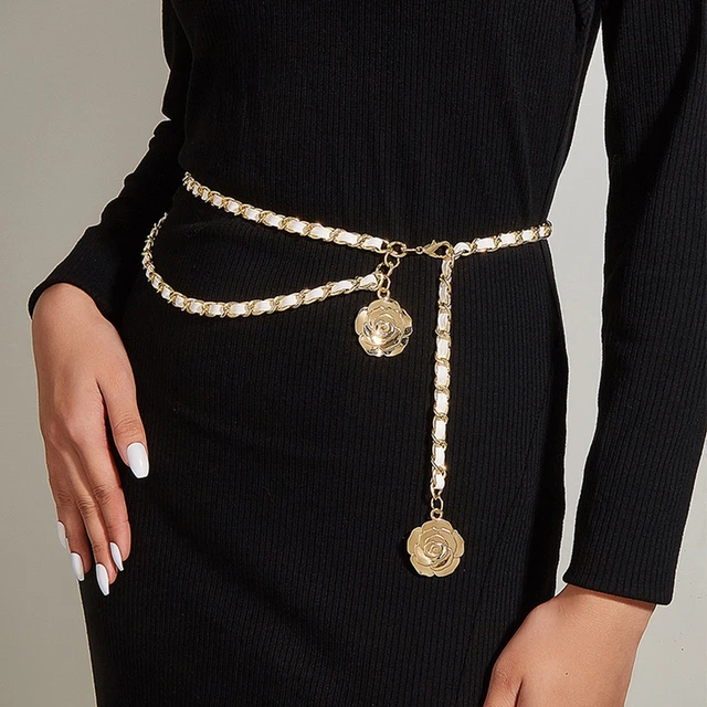 Gold Designer Chain Belts