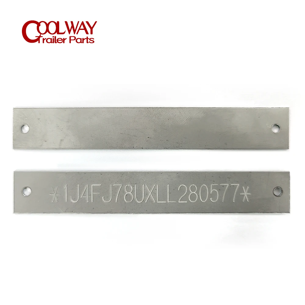 Stainless-Steel-Fully-Engraved-Frame-NO-VIN-Plate-Serial-Number ...