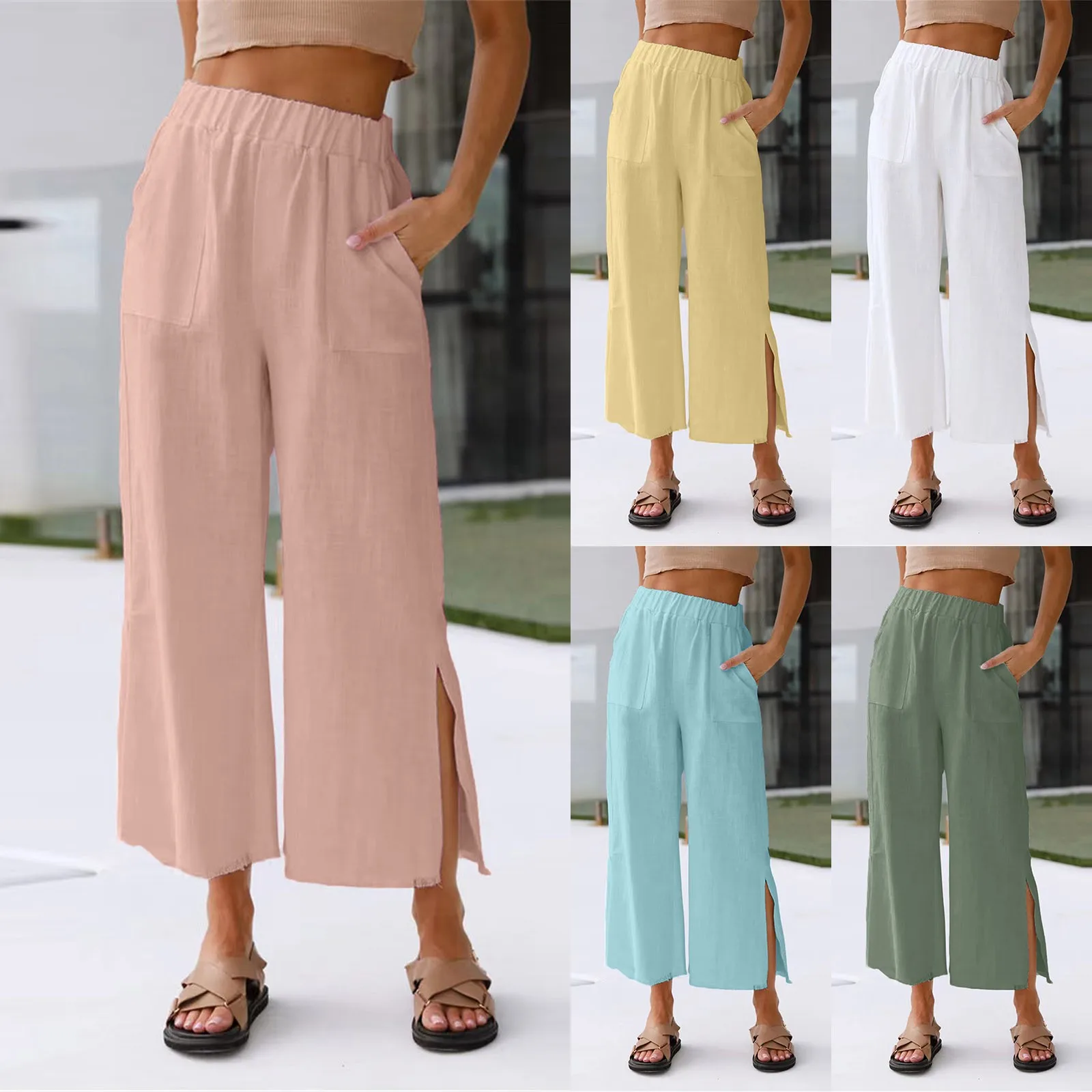 Boho Clothes Pants Women | Boho Pants Summer Wide Legs | Boho Casual ...