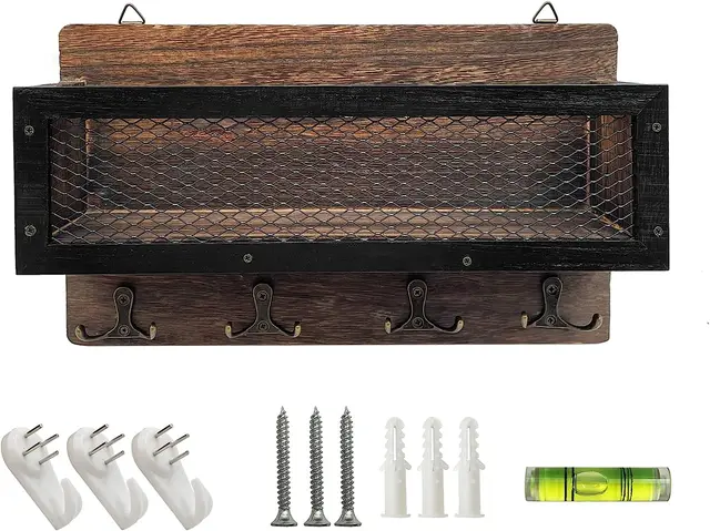 1Pc Key Holder Wall Mount Key and Mail Chains Rack for Left-luggage ...