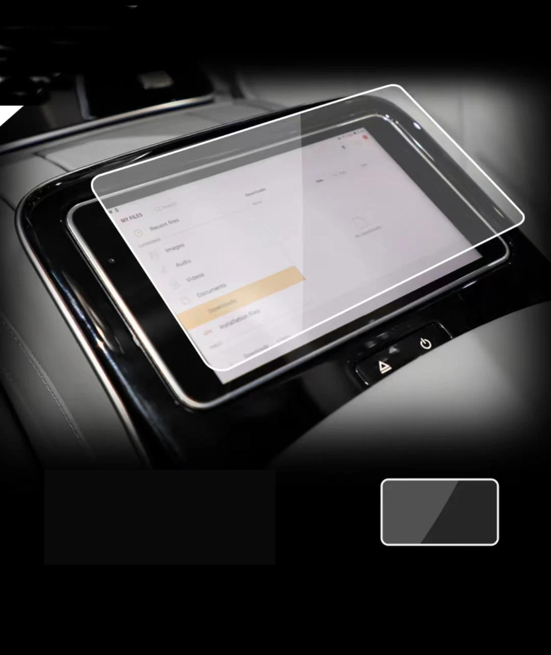 Tempered glass film protector For Mercedes Benz EQS 2021-2023 ...