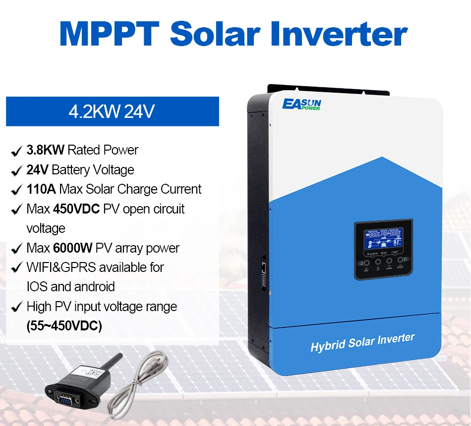 Easun-Hybrid-Solar-Inverter-24V-4-2KW-Pure-Sine-Wave-Inverter-Off-Grid ...